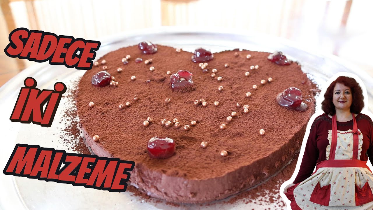 ÇOCUKLARIN BİLE YAPABİLECEĞİ KOLAY 🙈SADECE İKİ MALZEMELİ ŞEKERSİZ ...