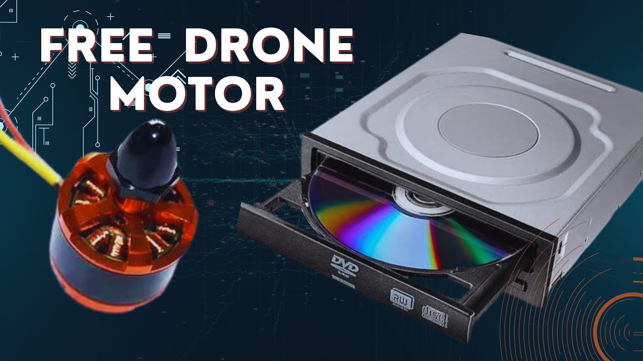 Drone Motor From DVD Player | Step By Step | - YouTube