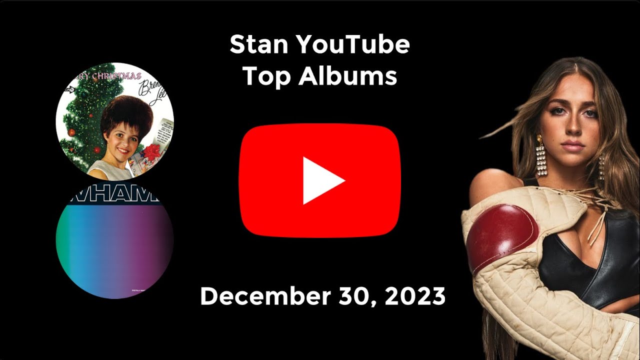 Stan YouTube Albums Top 10 (December 30, 2023) - YouTube