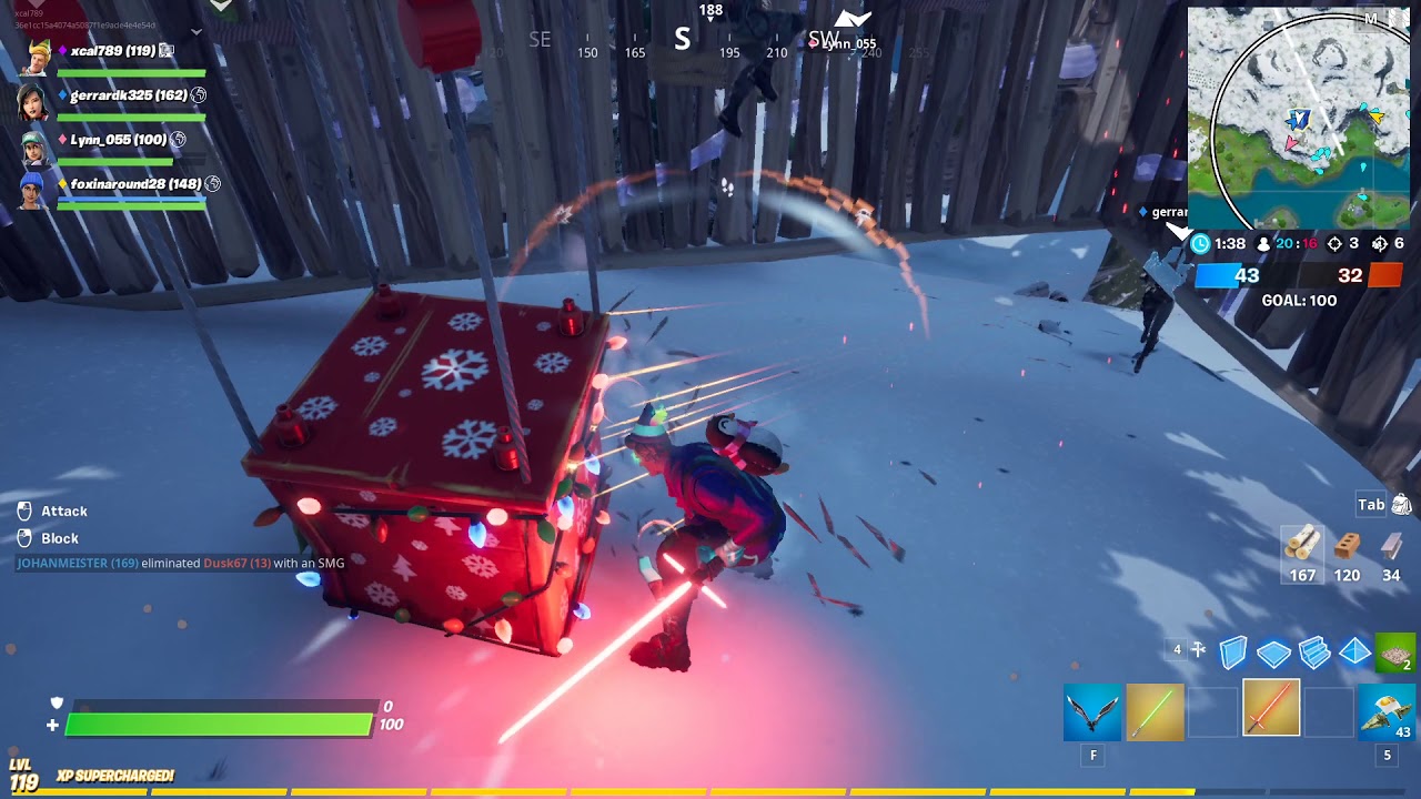 Fortnite Fist Fight Club - YouTube