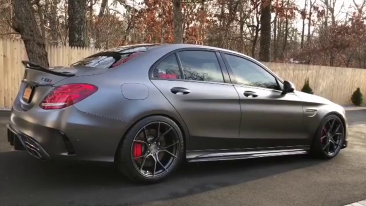 Mercedes-Benz C63s Sedan AMG 2020 - YouTube