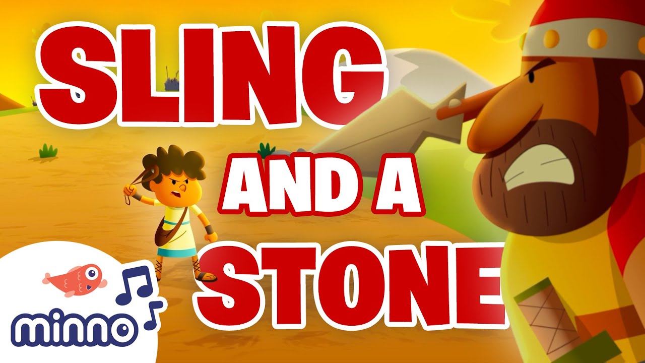 Sling and a Stone (David and Goliath Song) | Bible Songs for Kids ...