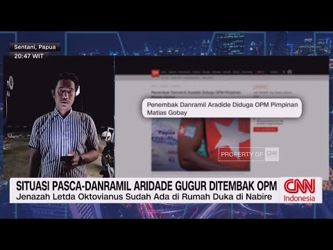 Danramil Aradide Gugur Ditembak OPM - YouTube