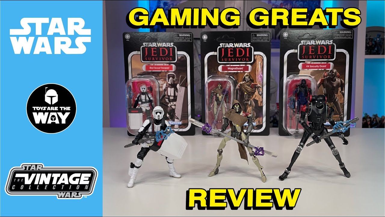 Star Wars The Vintage Collection | Jedi Survivor | Magnaguard, Riot ...