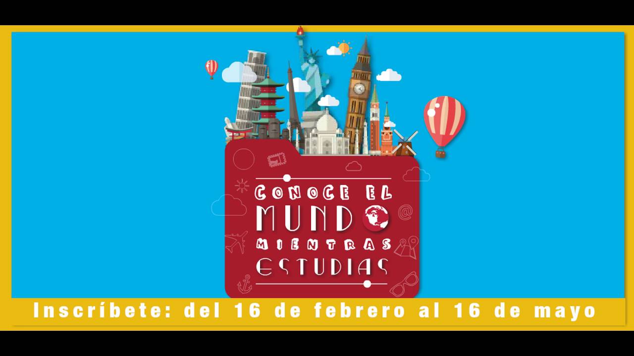 Conoce el mundo mientras estudias - YouTube