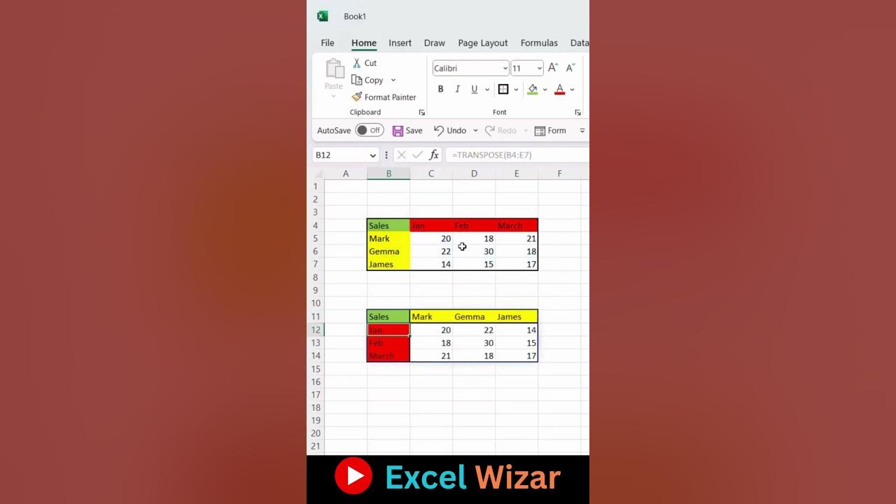 Master Excel: Effortlessly Transpose Data with Our Easy Guide #TransposeData #exceltips # ...