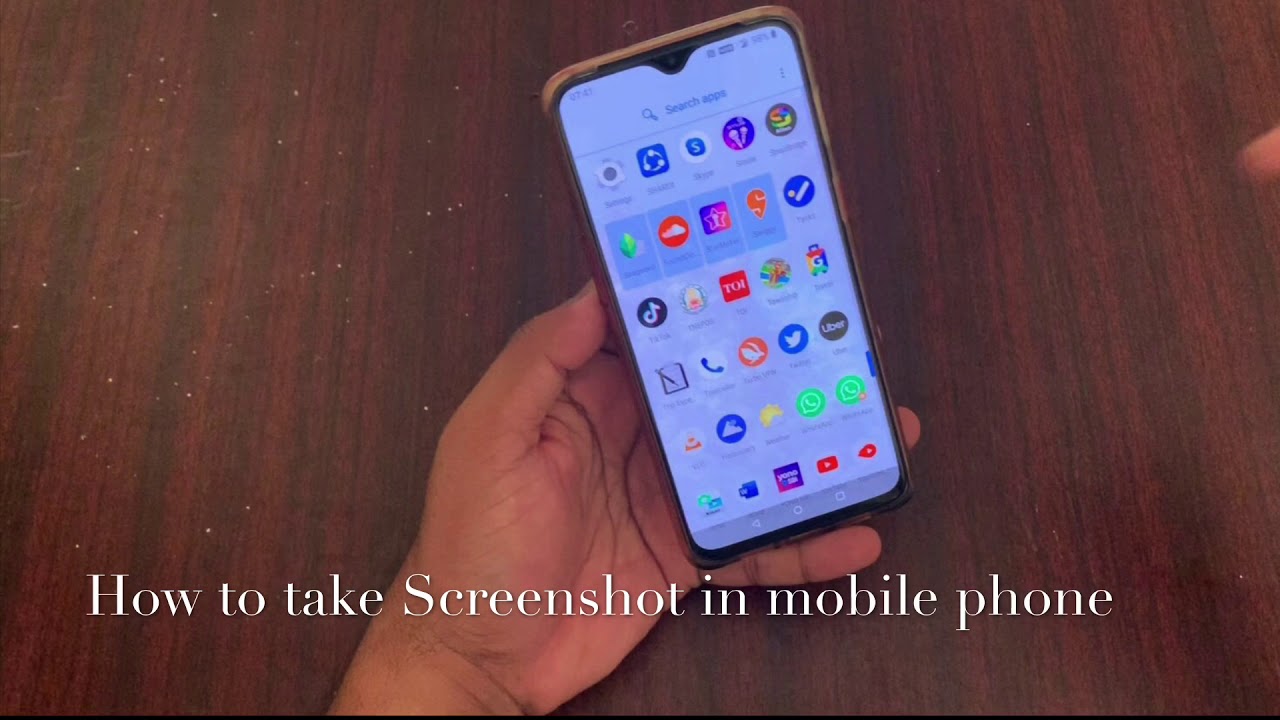 How to take screenshot in an easier way in android and iPhones - YouTube