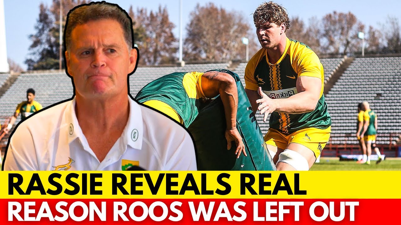 🚨RASSIE FINALLY BREAKS HIS SILENCE ON EVAN ROOS SNUB | SPRINGBOKS NEWS ...