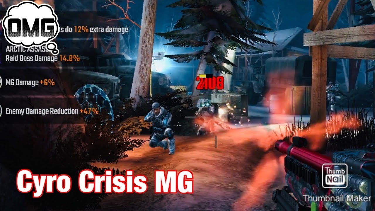 Cyro Crisis (machine gun) raid boss, Sniper strike special ops - YouTube