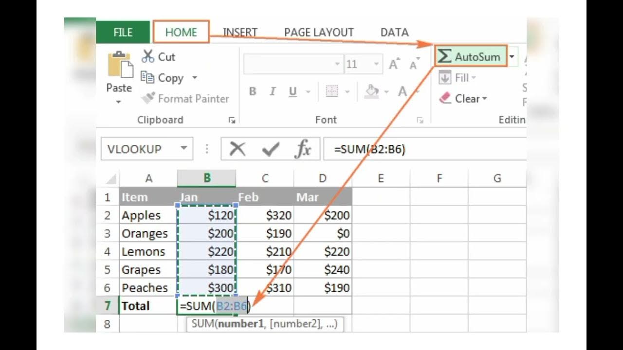 SUM , MAXIMUM, MINIMUM AND AVERAGE Formulas of MS - EXCEL - YouTube