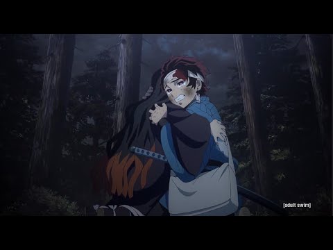 Tanjiro Meets Nezuko After The Final Selection | Demon Slayer | Nezuko ...