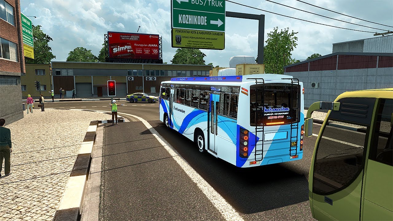 Kasaragod to Wayanad Bus | Journey With KSRTC | ETS2 - YouTube