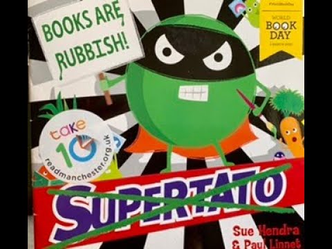 Supertato Evil Pea books are rubbish! | read aloud | stories - YouTube