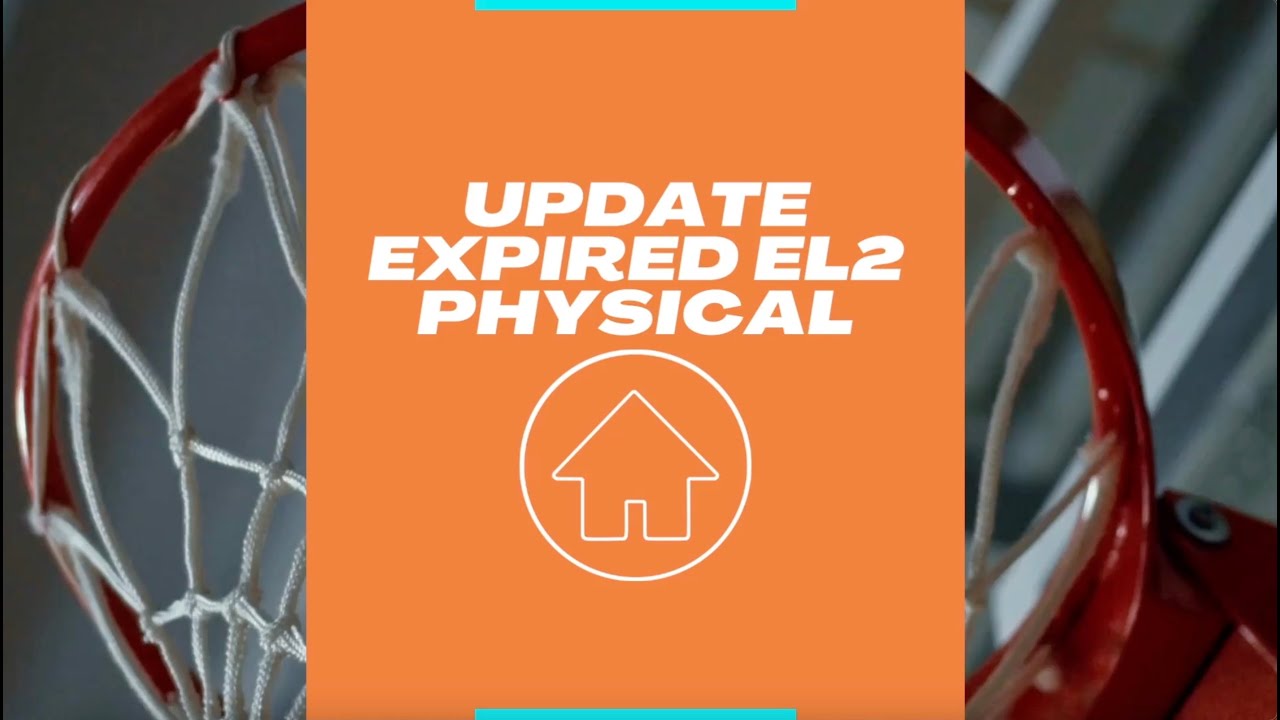 Athletic Clearance (FL): Updating Expired Physical (EL2) - YouTube