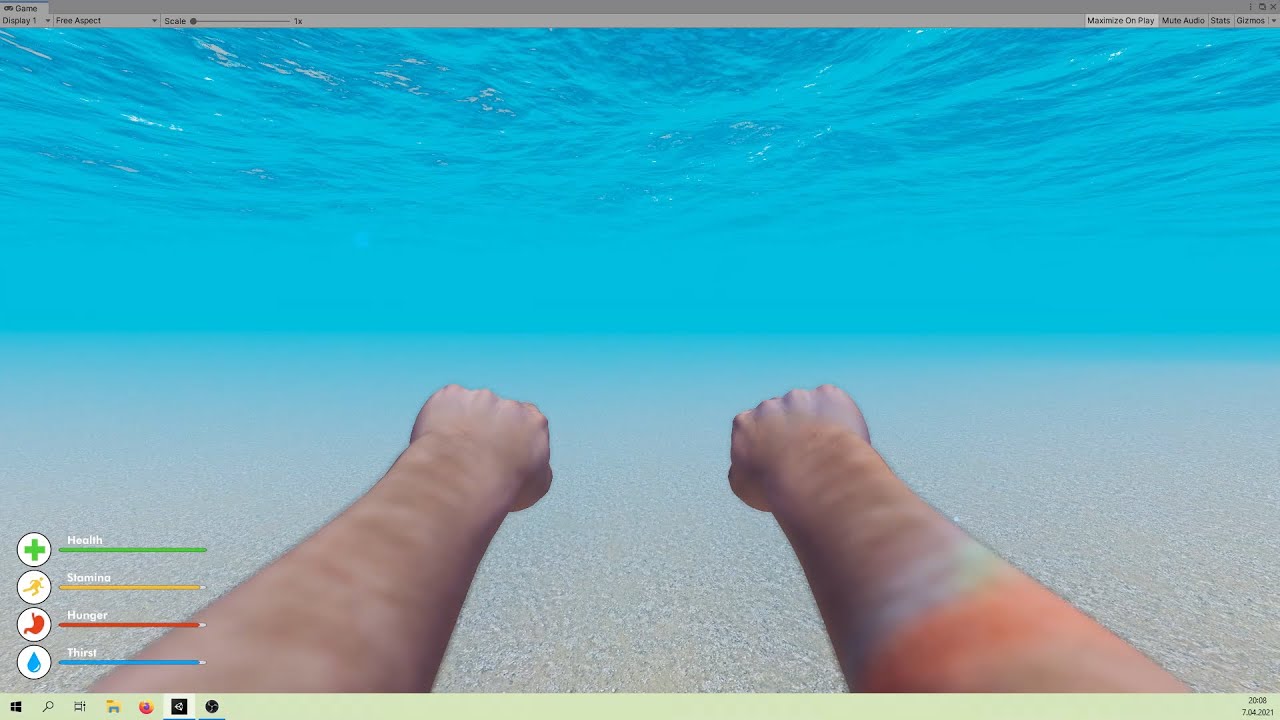 Unity - Swimming System v2 (updated) - My Unity Game Project #6 - YouTube