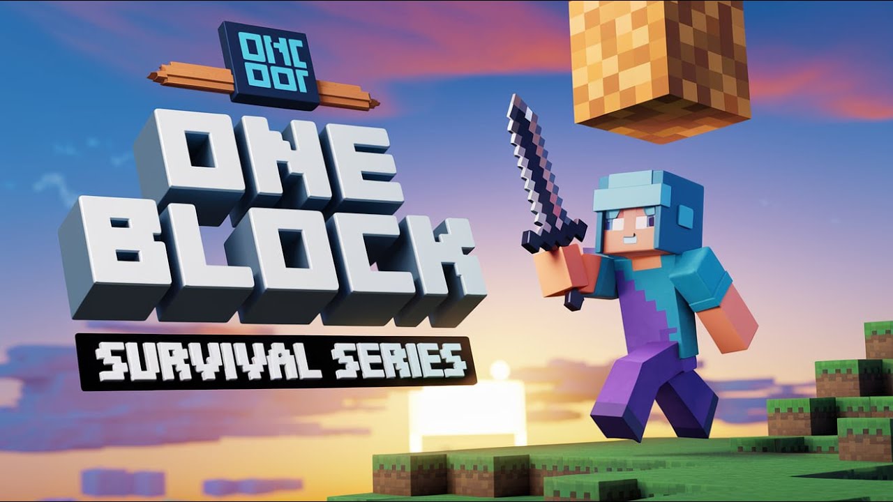 Minecraft : One Block Survival World @minecraft - YouTube