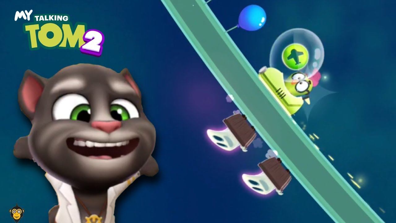My Talking Tom 2 - Gameplay Walkthrough Part 6 - Spooky Train (iOS ...