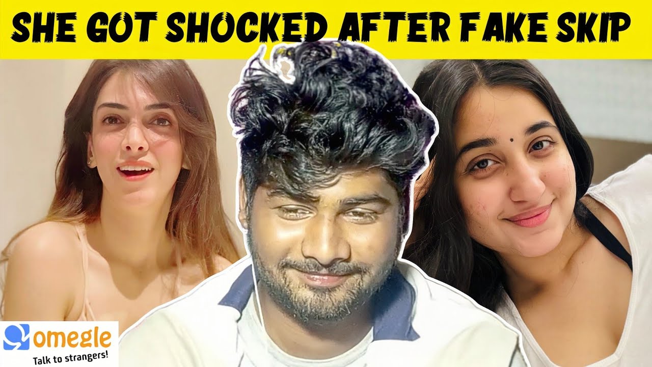 Fake Skip On Omegle 😍😂 - YouTube