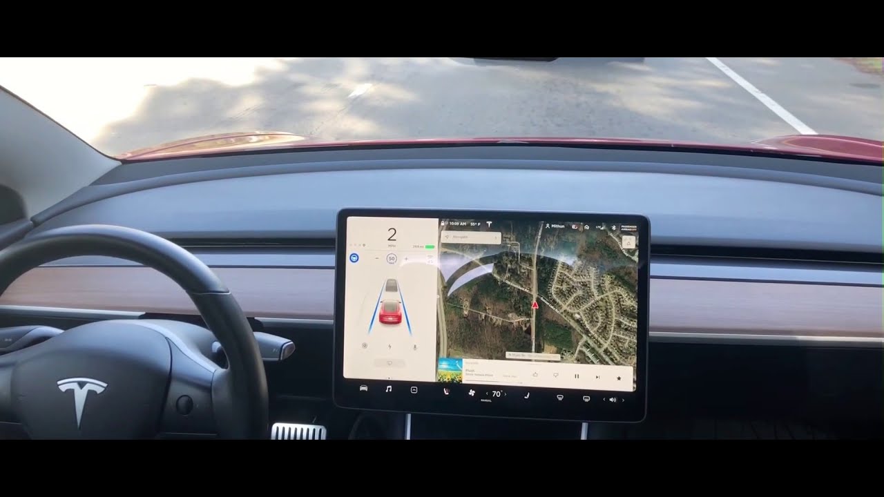 Voice commands in Tesla Model 3 - YouTube