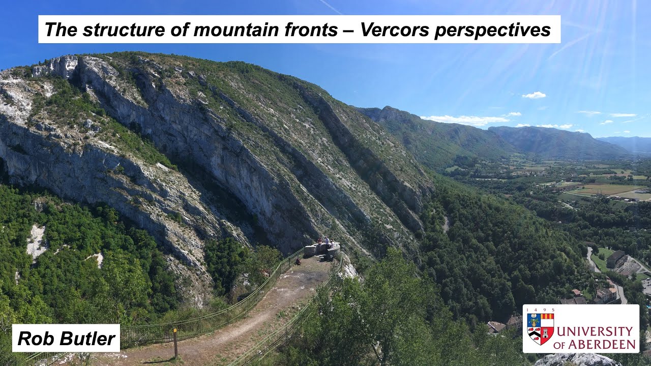 The structure of mountain fronts - Vercors perspectives - YouTube