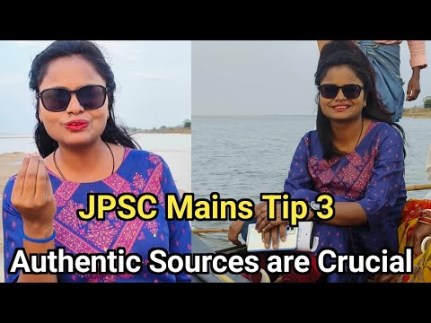 JPSC Mains Tip 3 - Authentic Sources are Crucial - YouTube