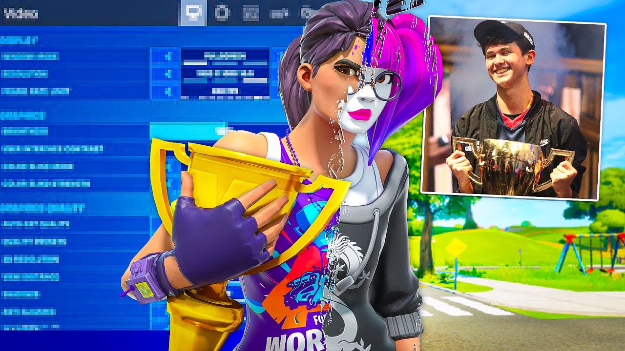 BUGHAS SETTINGS In Fortnite Turned Me into this... - YouTube