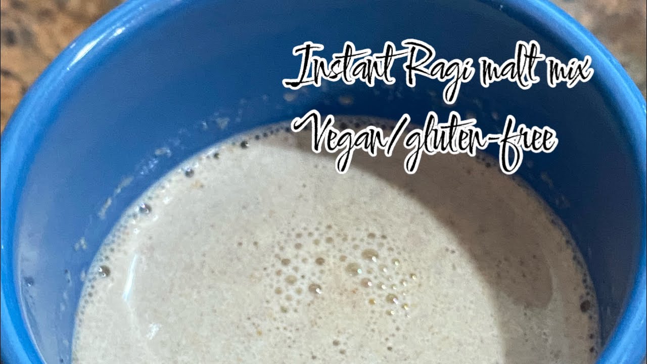 Instant Ragi Malt Mix | 4 Ingredients | Ready in 2 mins | Healthy ...