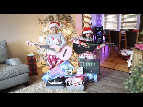 Christmas Morning Opening Presents!!! - YouTube