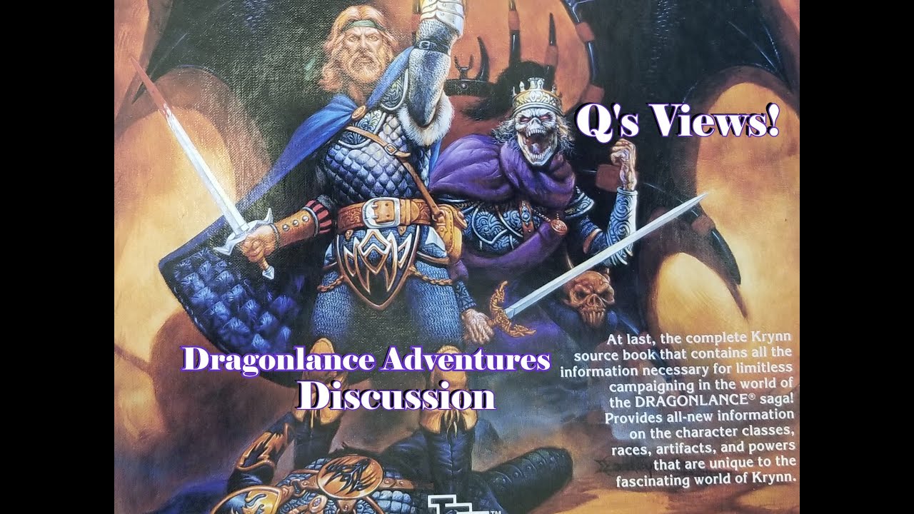 Dragonlance Adventures AD&D Discussion - YouTube