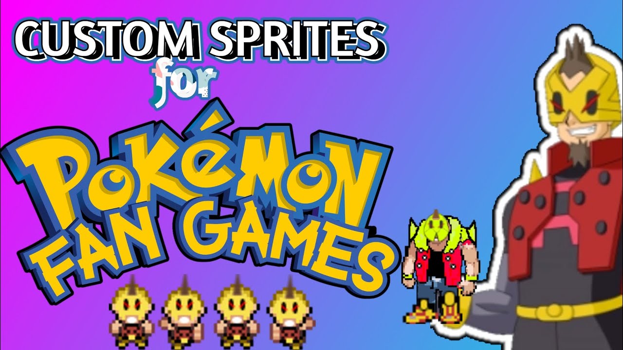 Making Custom Sprites for Pokémon Fan Games - YouTube