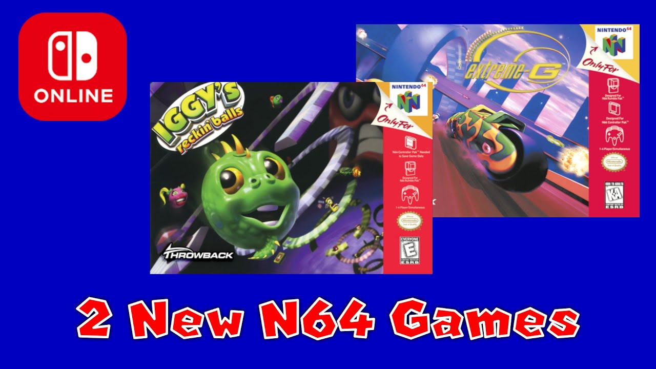 Iggy's Reckin' Balls & Extreme G | Nintendo Switch Online N64 Games ...