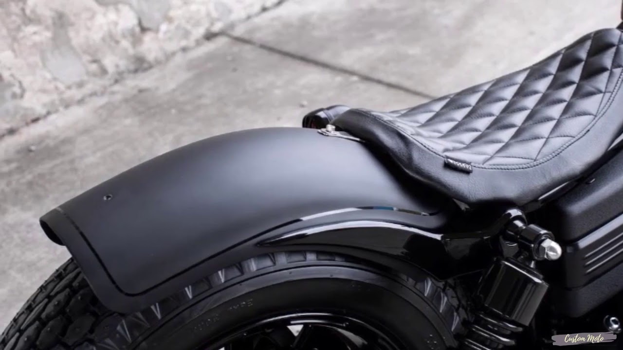 Custom Harley-Davidson Fat Bob by Rough Crafts | Custom Moto - YouTube