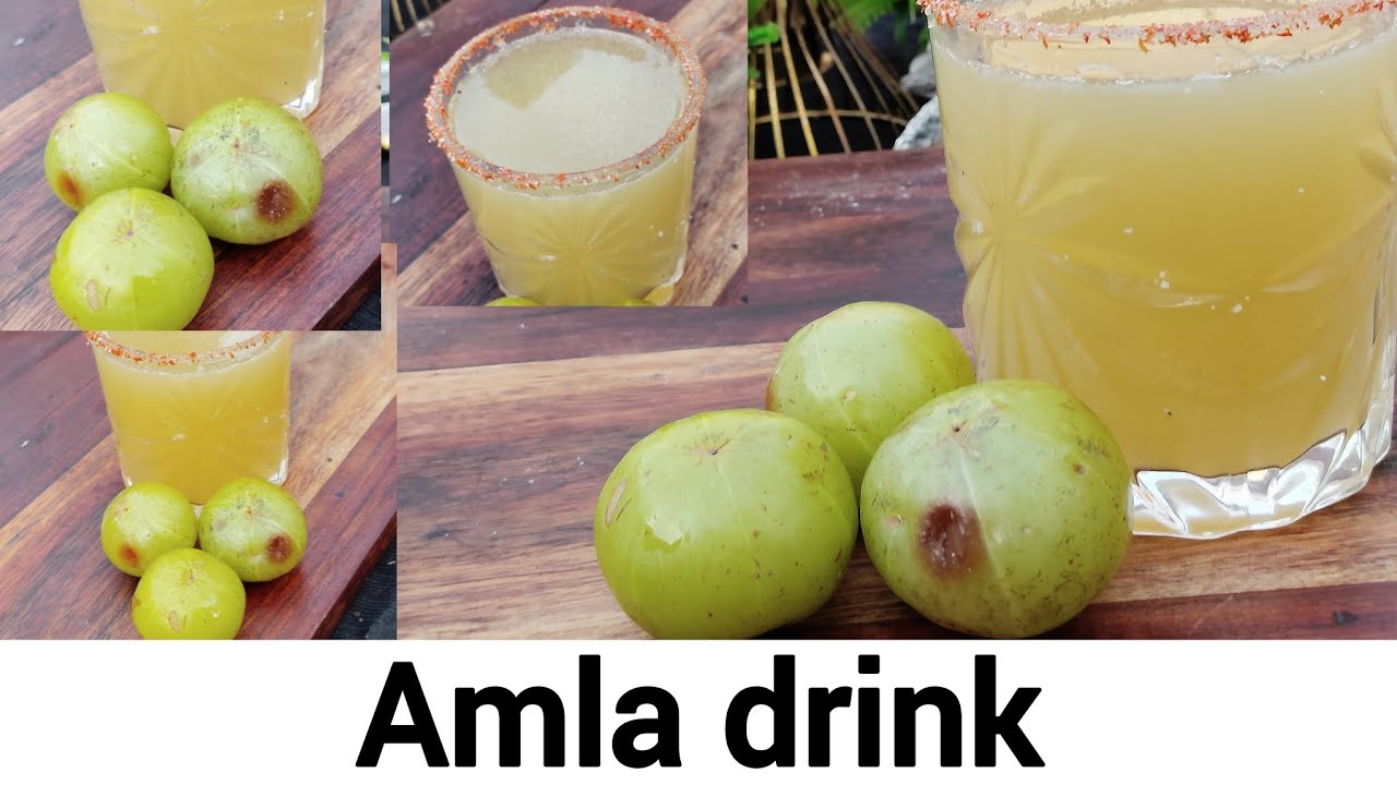 Amla juice recipe |gooseberry juice| boost immunity, reduce hair fall ...
