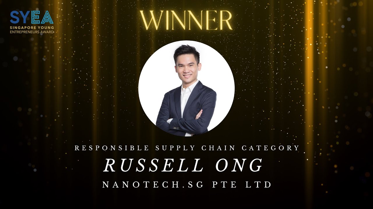 Russell Ong, 2020-2021 SYEA winner - YouTube