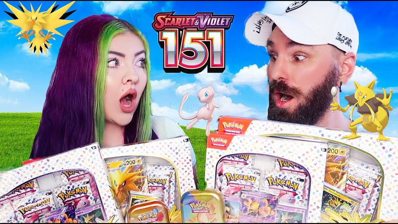 Pokemon 151. Who will get the best pulls?! - YouTube