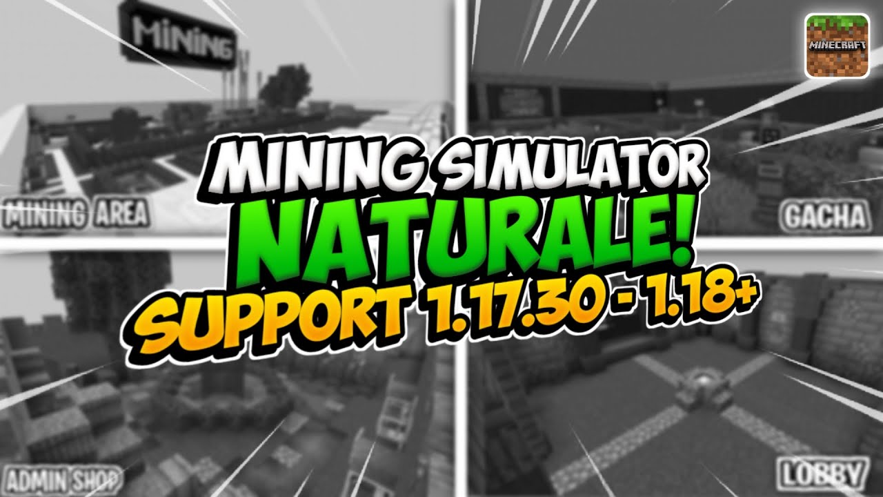 Minecraft Mining Simulator | Map Download 1.18 - YouTube
