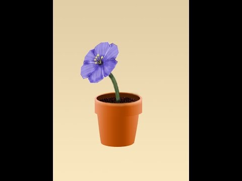 Photoshop Illustration Tutorial How to Create Flowerpot from Scratch in ...