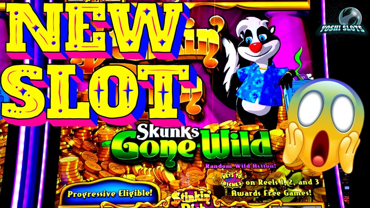 NEW SLOT STINKIN' RICH SKUNKS GONE WILD!!! 🦨😱 - YouTube