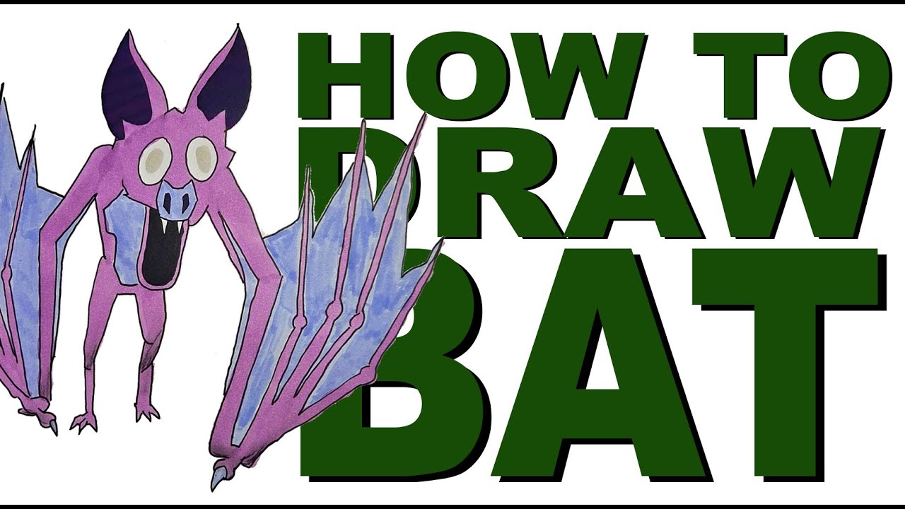 How to draw the Bat (99 Nights in the Forest) - YouTube
