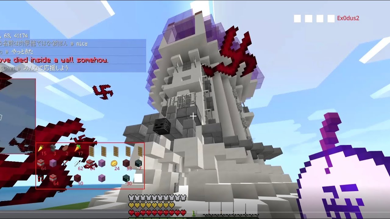 Destroying a Japanese base on 2b2e『Minecraft』 - YouTube