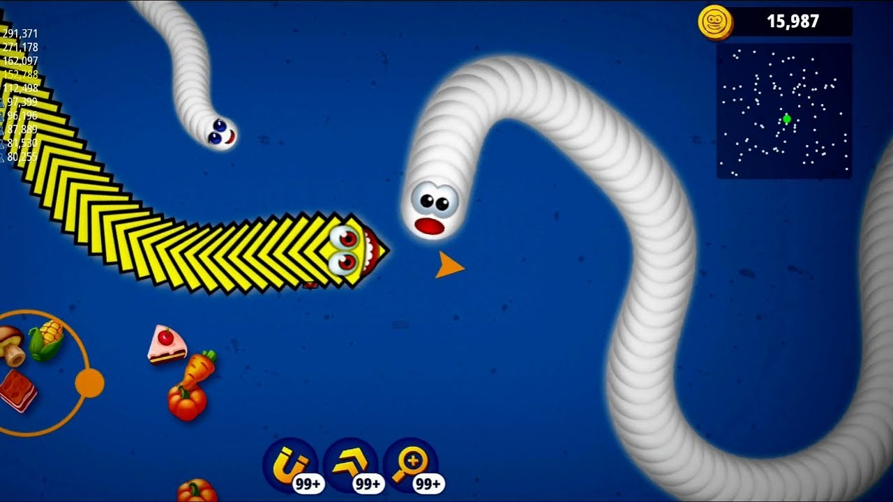 Worms Zone 🪱 level Mobile #games - YouTube