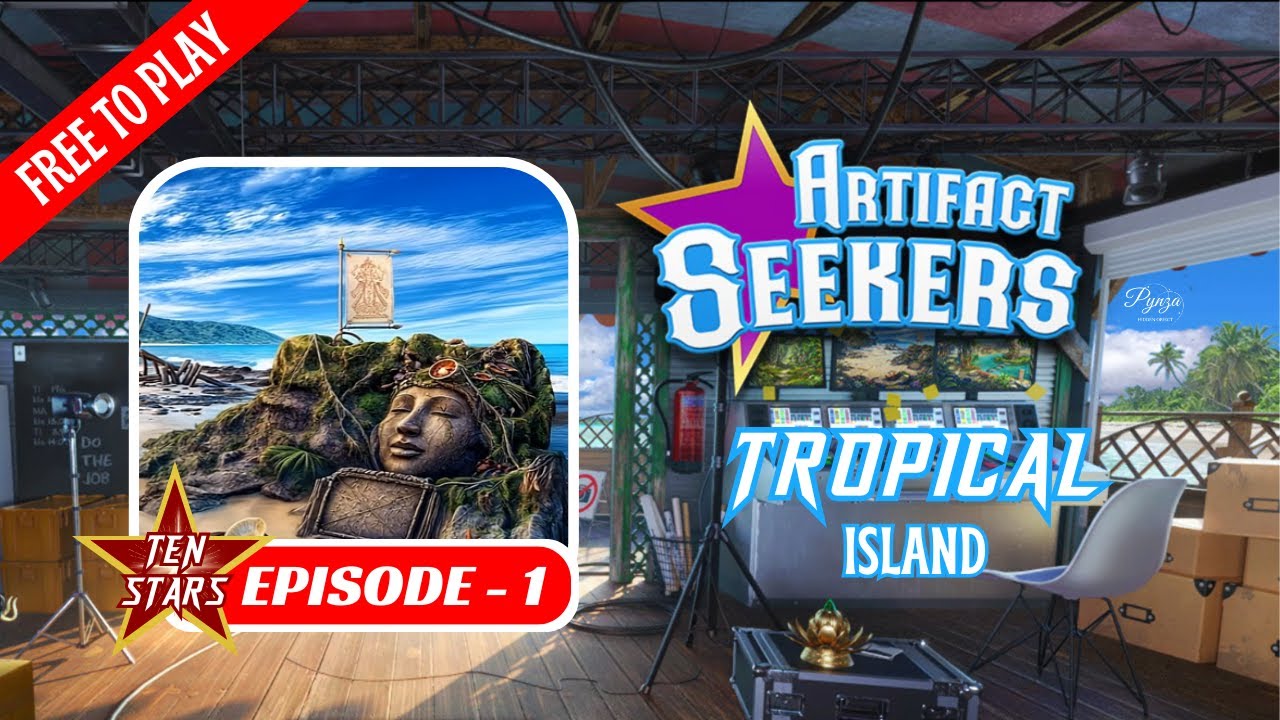 Artifact Seekers Episode 1 - Tropical Island Full Walkthrough - YouTube