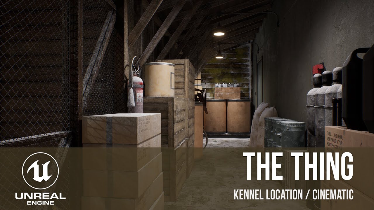 The Thing / Kennel location, UNREAL ENGINE 4.26 - YouTube