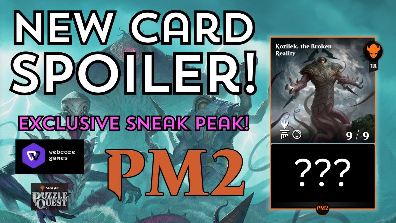 NEW CARD SPOILER! - Kozilek, the Broken Reality - Puzzle Masters 2 ...