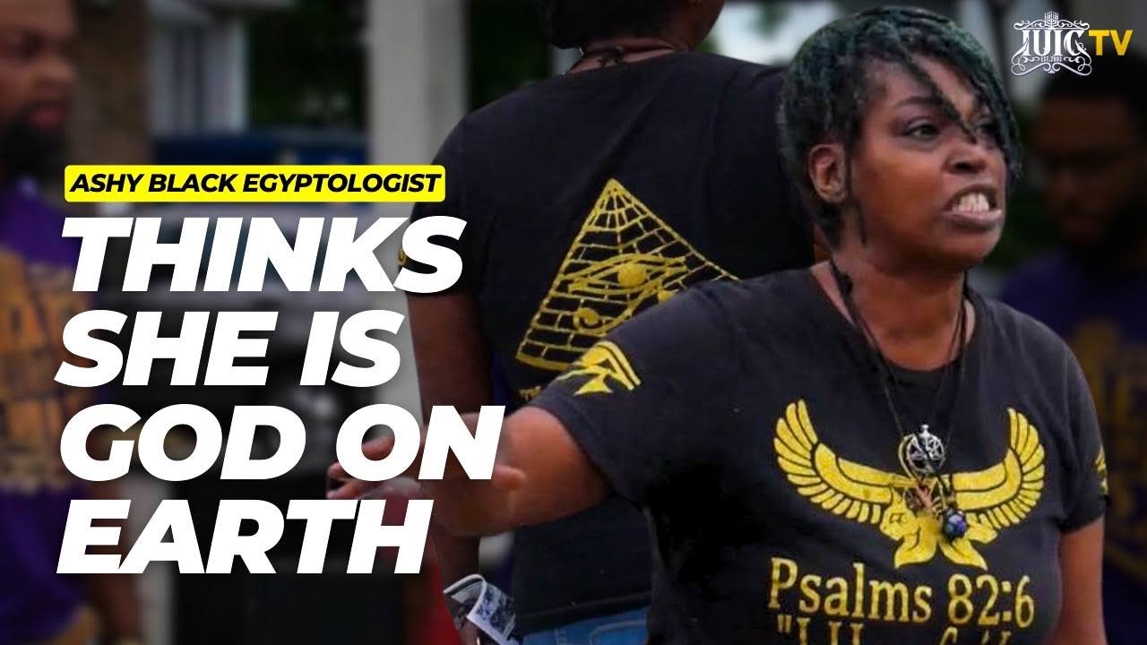 Ashy Black Egyptologist Thinks She Is God On Earth! - YouTube