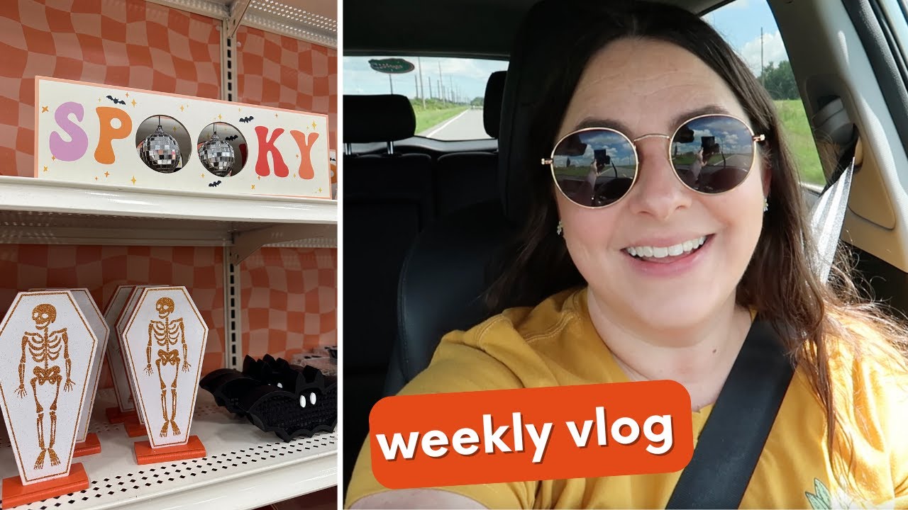 WEEKLY VLOG #20: A Florida Summer Week Off & Code Orange Shopping at At Home, Michaels, & Joann ...