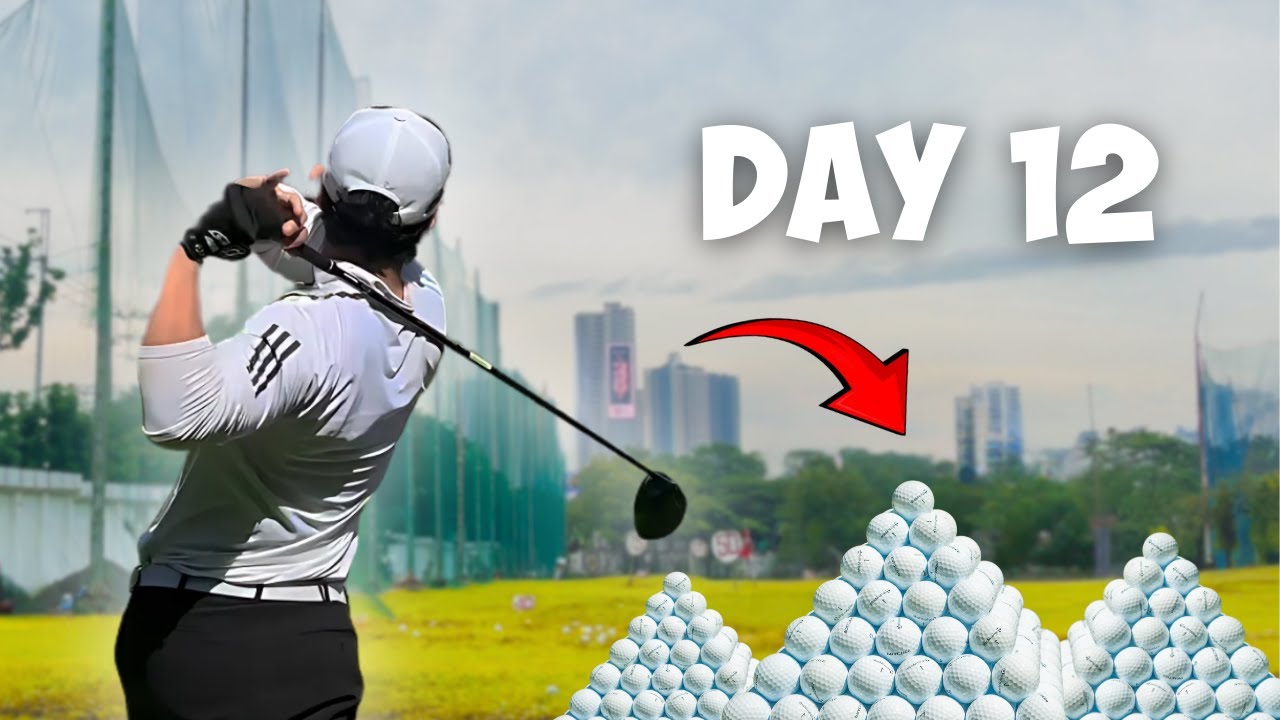 I Tried to Hit the Perfect Golf Drive | Golf Vlog - YouTube