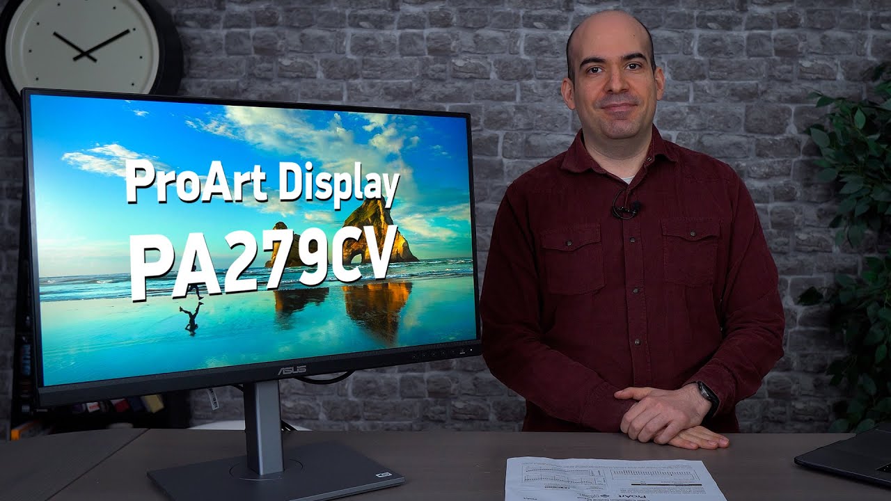 ASUS ProArt Display PA279CV Monitör İncelemesi - YouTube