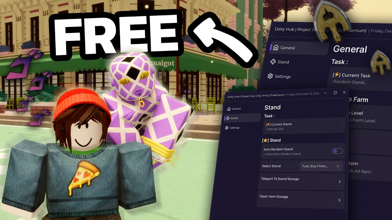 [FREE] Project JoJo 2 Script | NO ADS (NEW 2024!) - YouTube