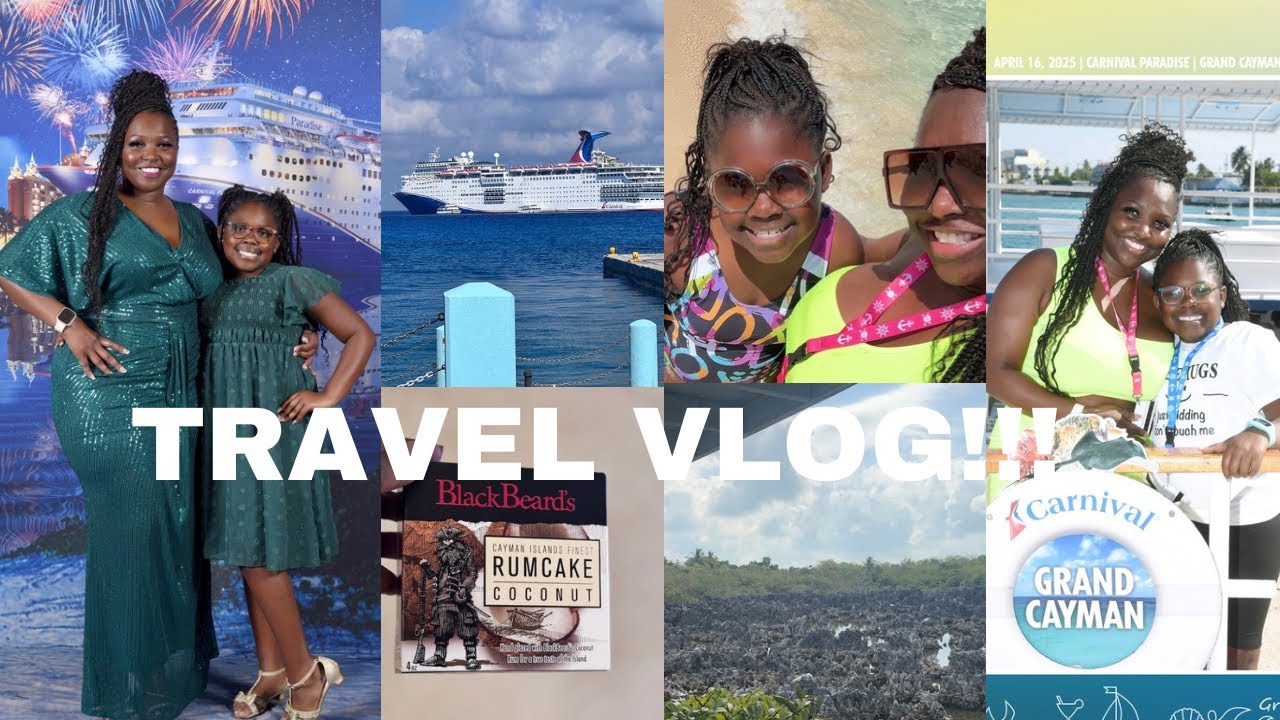 TRAVEL VLOG PART 1| SPRING BREAK 2025•CAYMAN ISLAND•WE WENT TO HELL ...